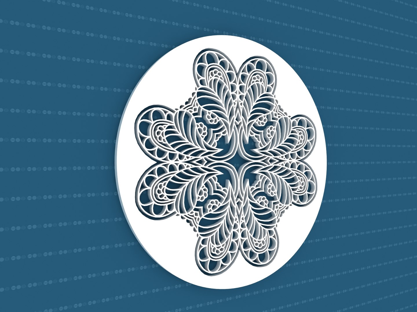 Mandala cnc model - TurboSquid 1454672