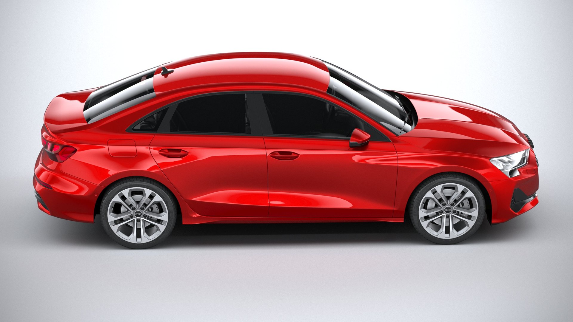 Audi A3 Sedan 2025 3D Model - TurboSquid 2239537