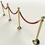 Line Stanchions 3ds