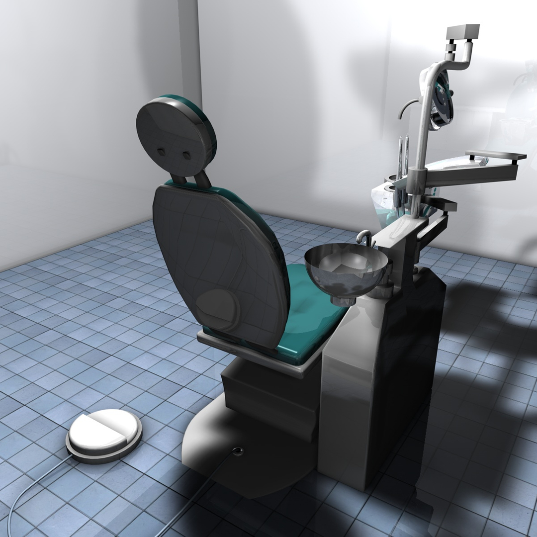 dental surgery room 3d model