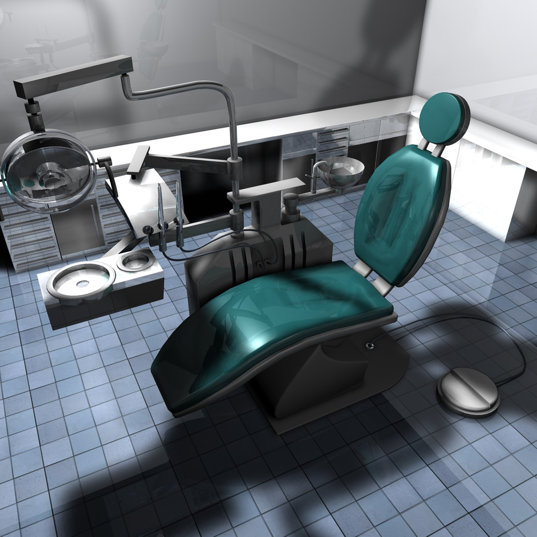 dental surgery room 3d model