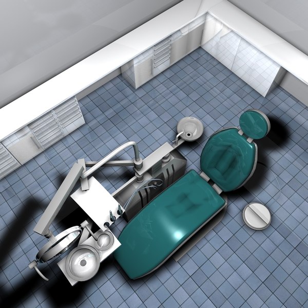 dental surgery room 3d model