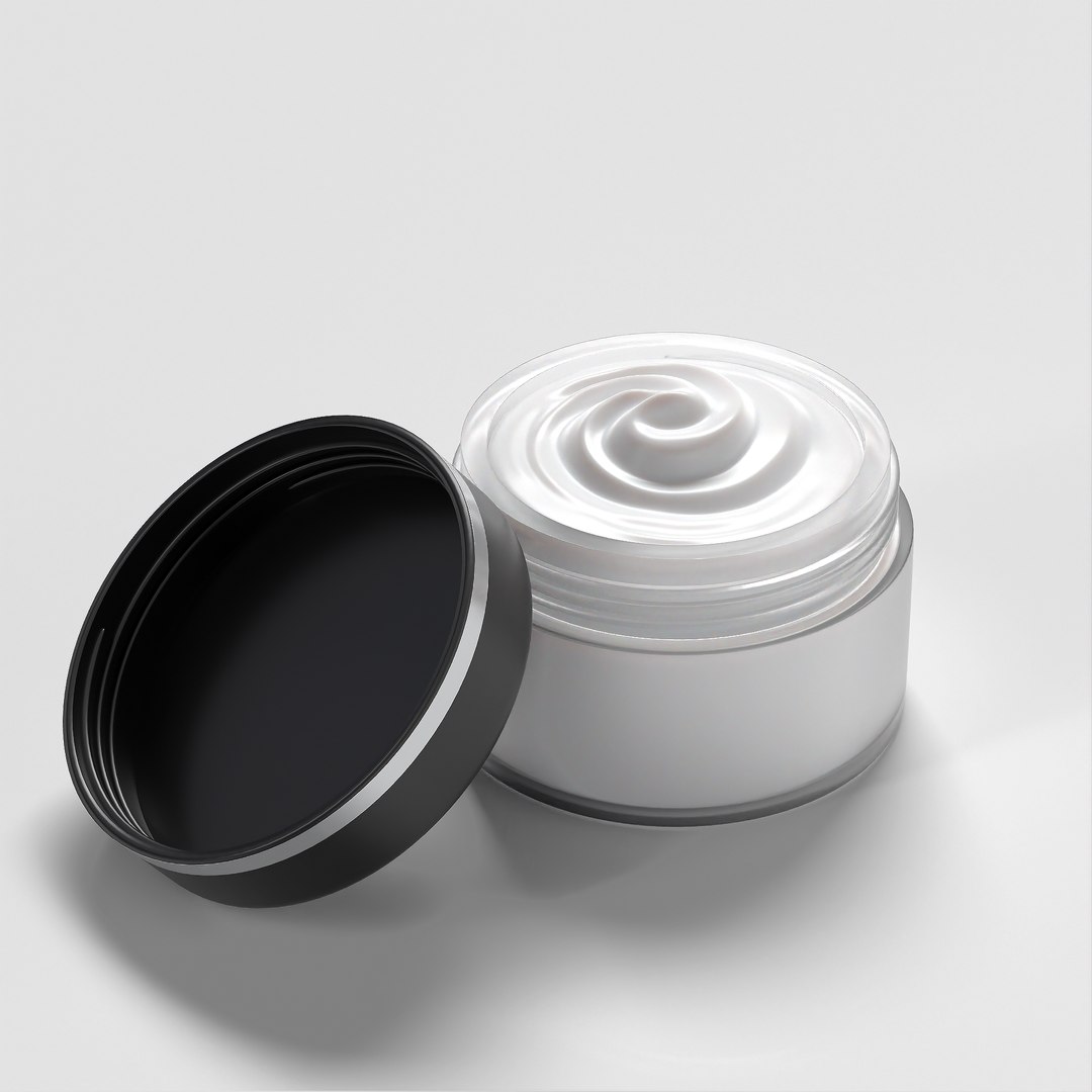 3D Cream Jar 30 - TurboSquid 1965864