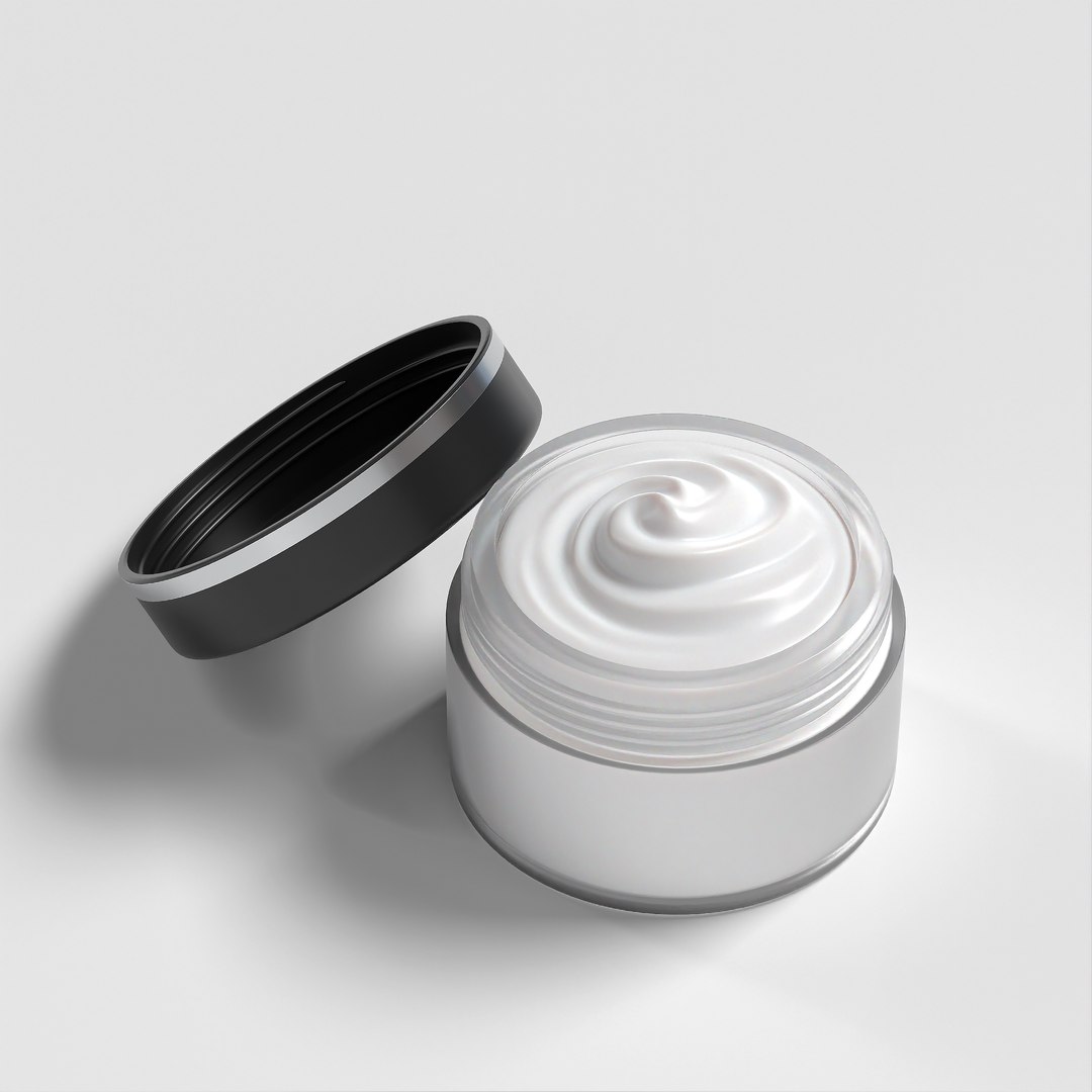 3D Cream Jar 30 - TurboSquid 1965864