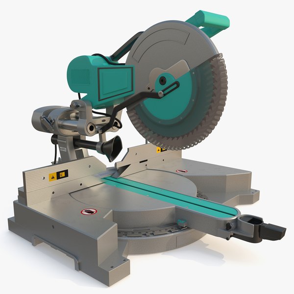 3D sliding miter saw generic model - TurboSquid 1553783