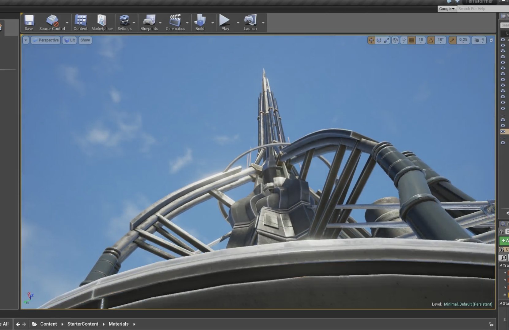 terraforming tower dxf