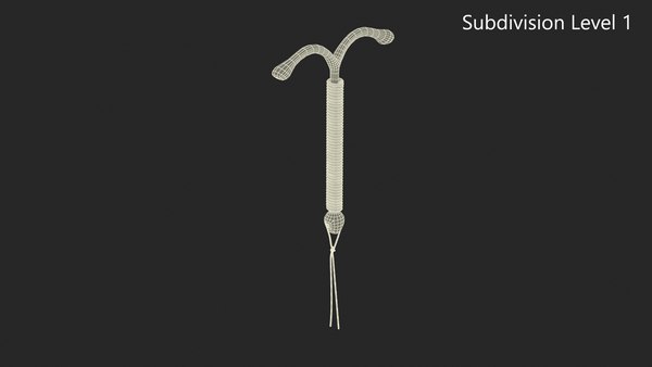 3D Copper Intrauterine Device IUD model - TurboSquid 1926887