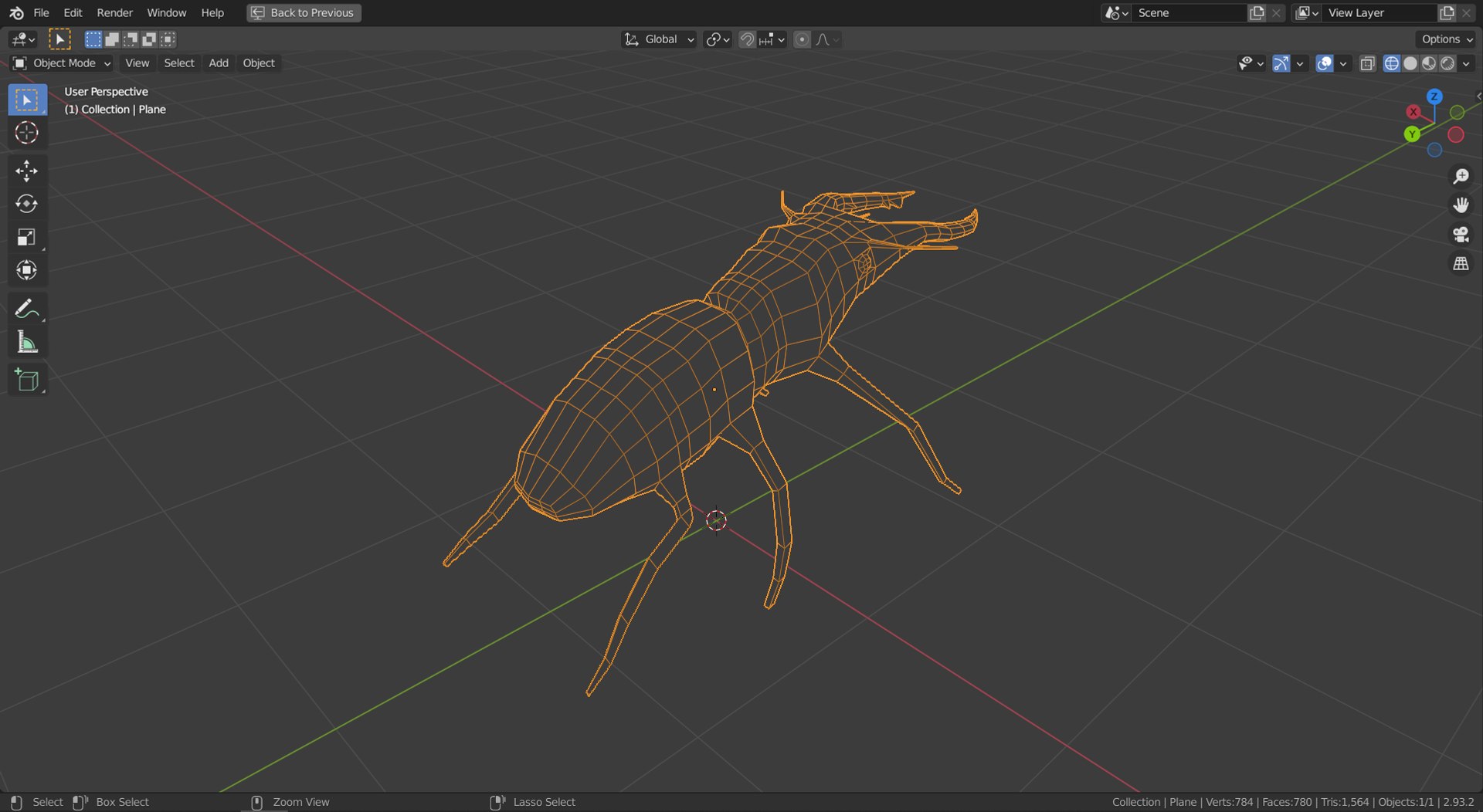 3D Low-poly Stag Beetle Model - TurboSquid 1777247