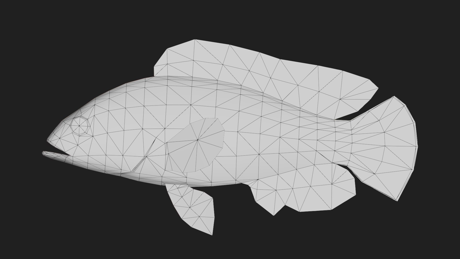 Bass Fish 3D Model - TurboSquid 2123222
