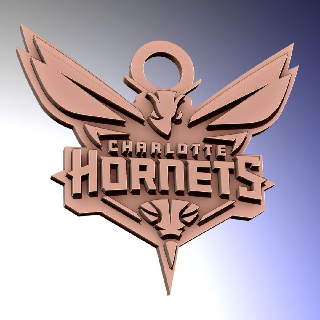 3D Model Charlotte Hornets Team Logo Printable And Renderable ...