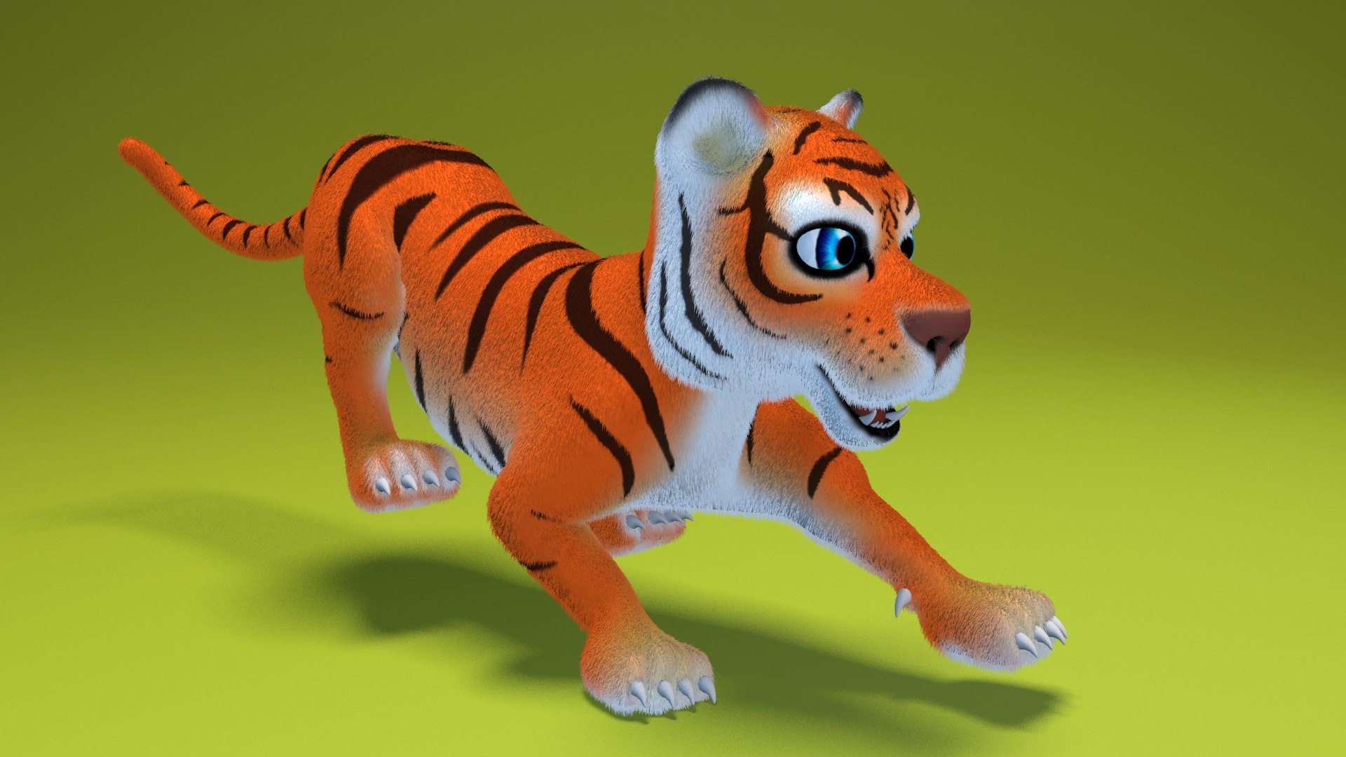 Cat Animation 3D Model - TurboSquid 1391851