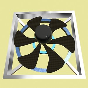 Animated Fan 3D Models For Download | TurboSquid