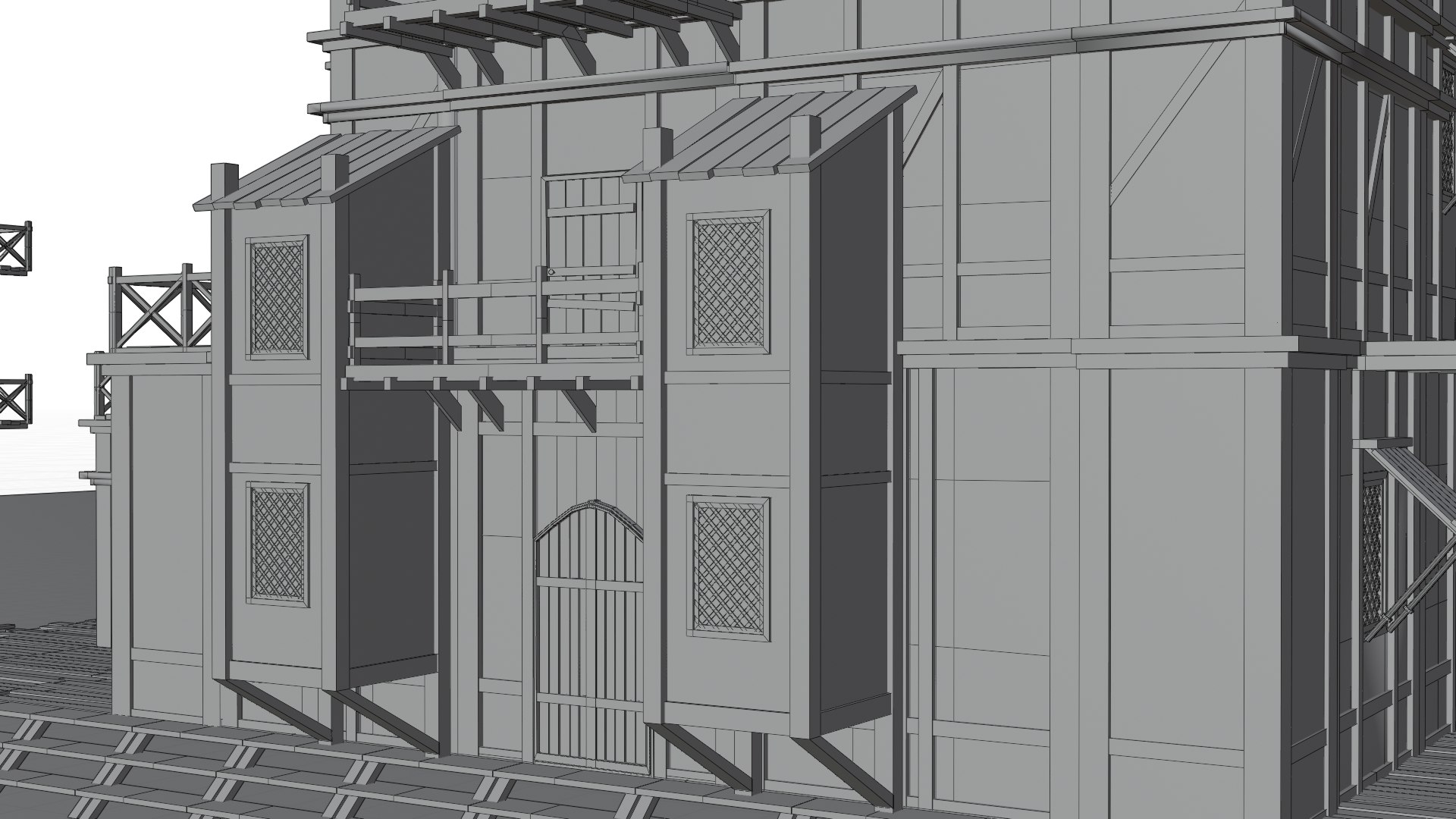 3D Medieval Houses Pack - TurboSquid 2506872