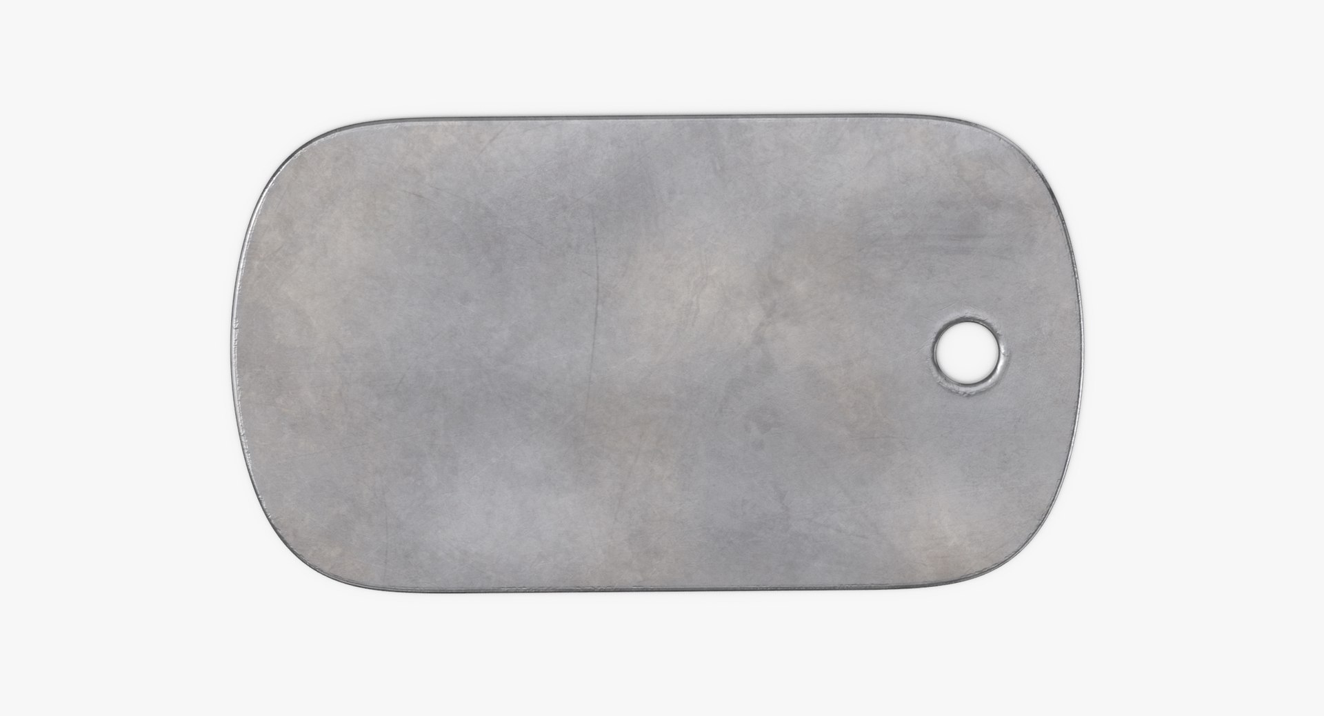 3D Dog Tag Blank - | 1142248 | TurboSquid