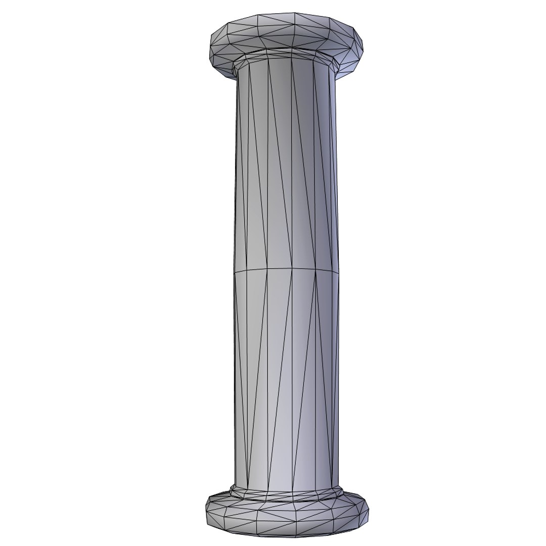 3d column model