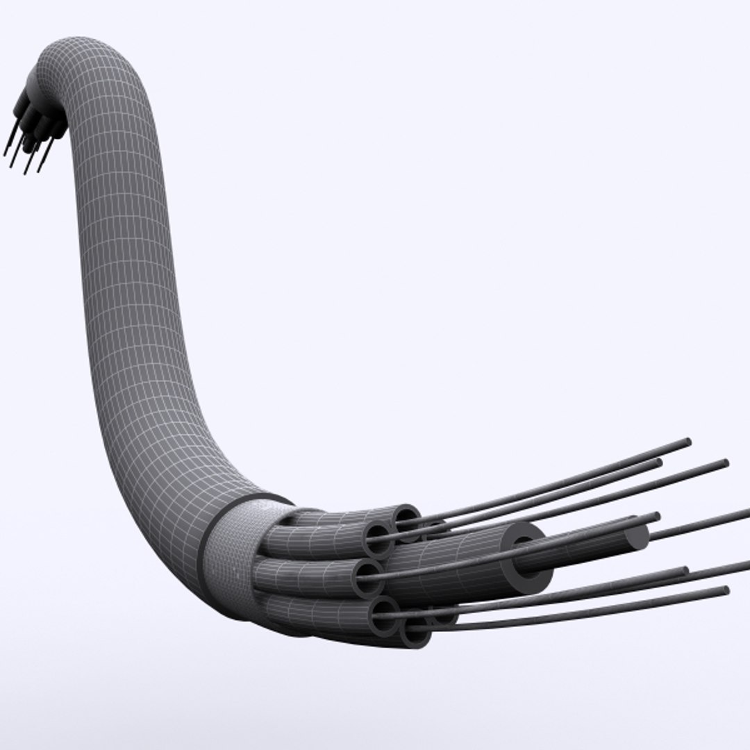 Optic Fibre Cable 3ds