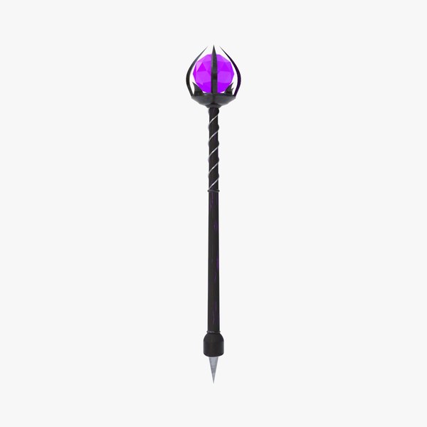 3D Dark Wand - TurboSquid 2008023