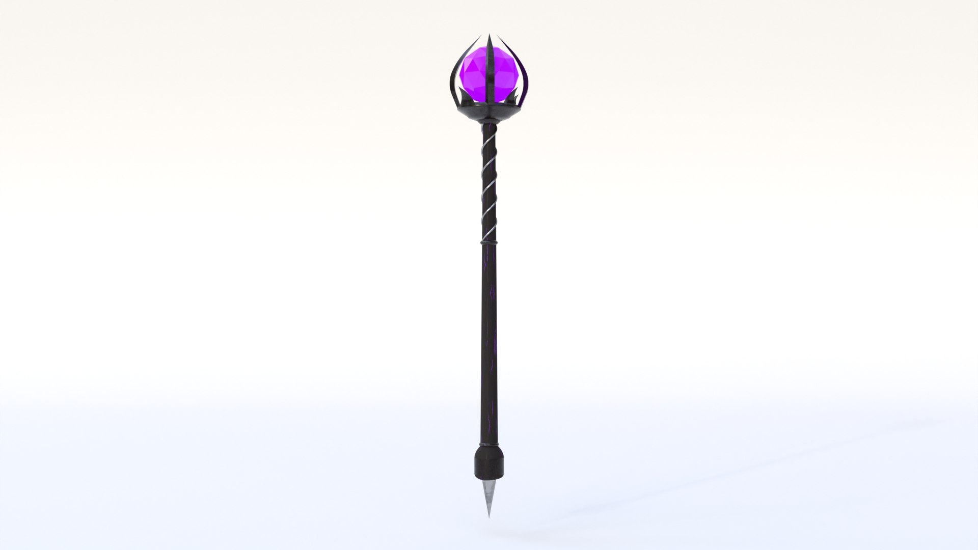 3D Dark Wand - TurboSquid 2008023