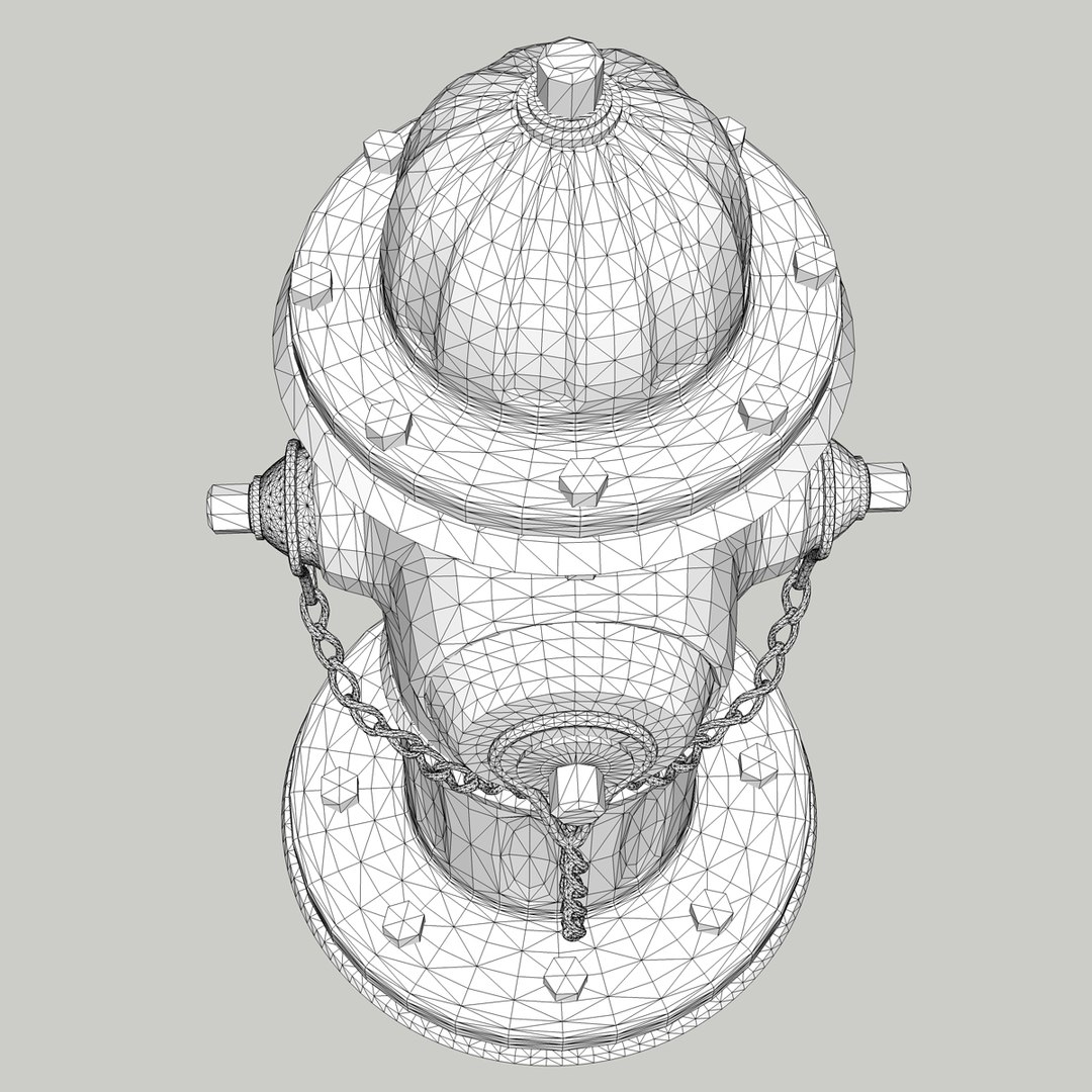 Rusty Hydrant 3d 3ds