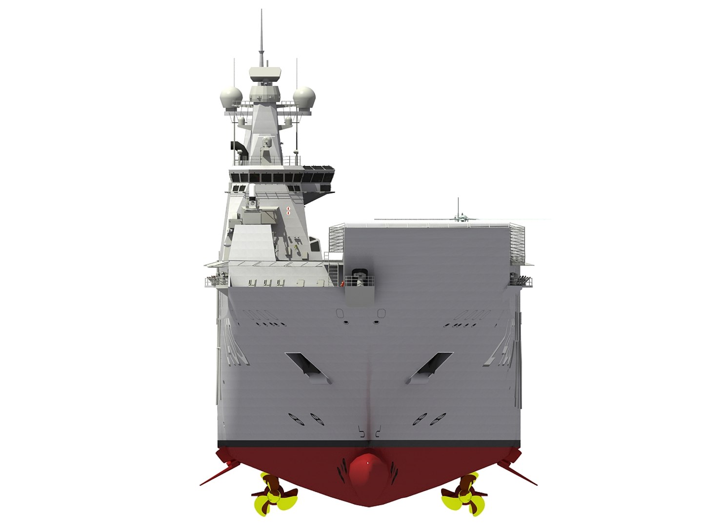 3D Tcg Anadolu Lhd Ship Model - TurboSquid 1554232