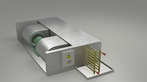 3d model fan coil unit fcu