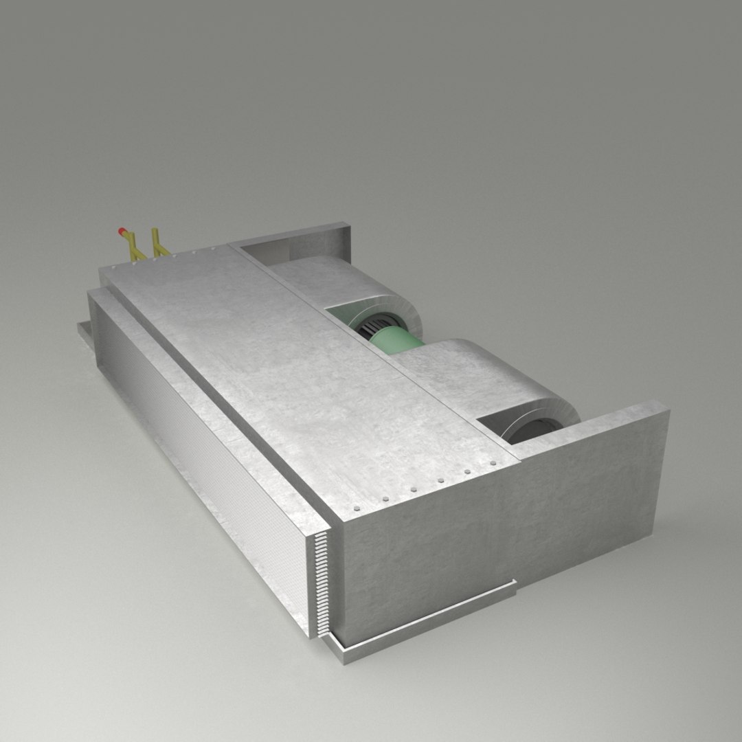 3D Model Fan Unit Hvac - TurboSquid 1616669