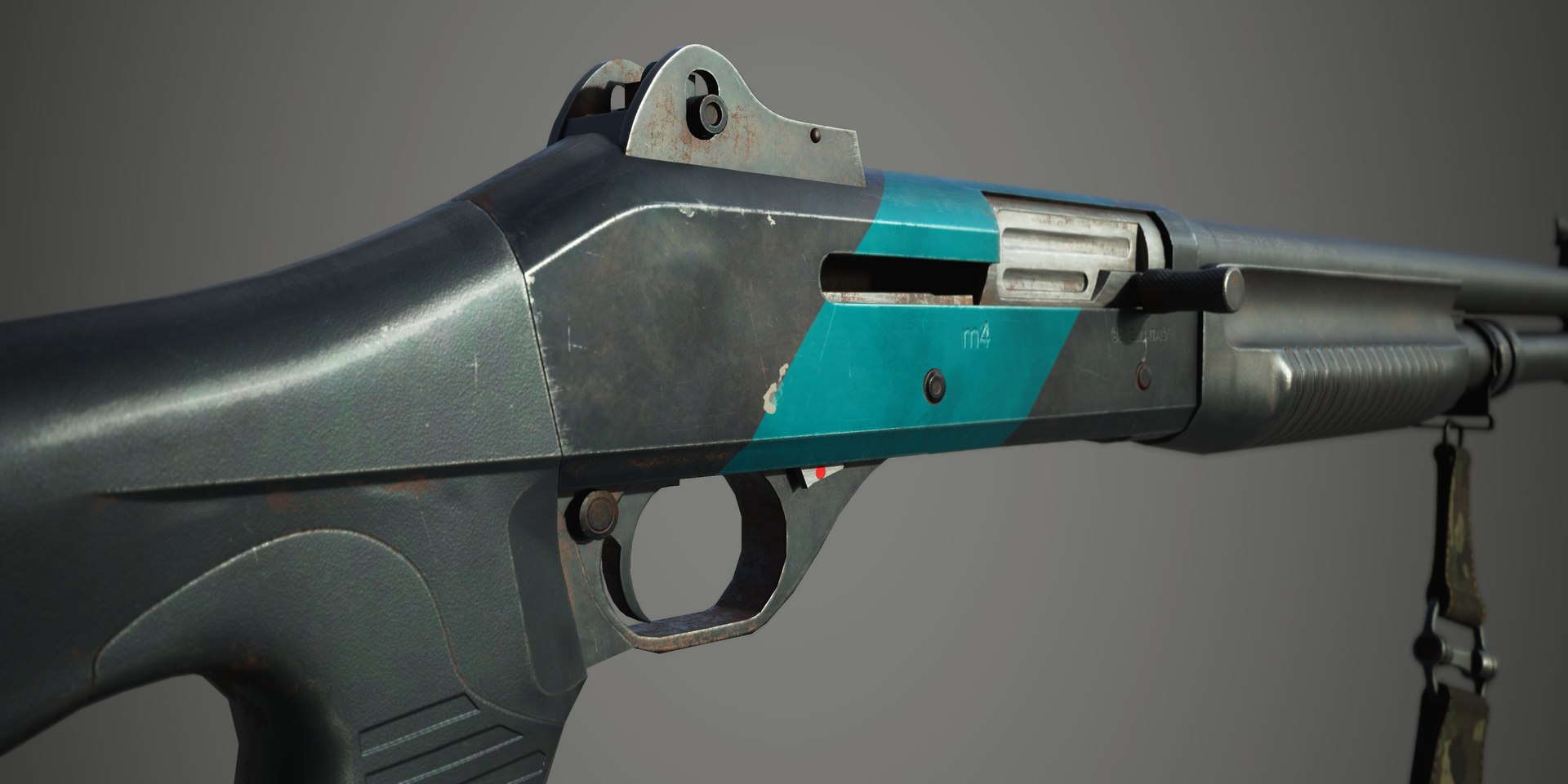 3D Benelli M4 Model - TurboSquid 2399714