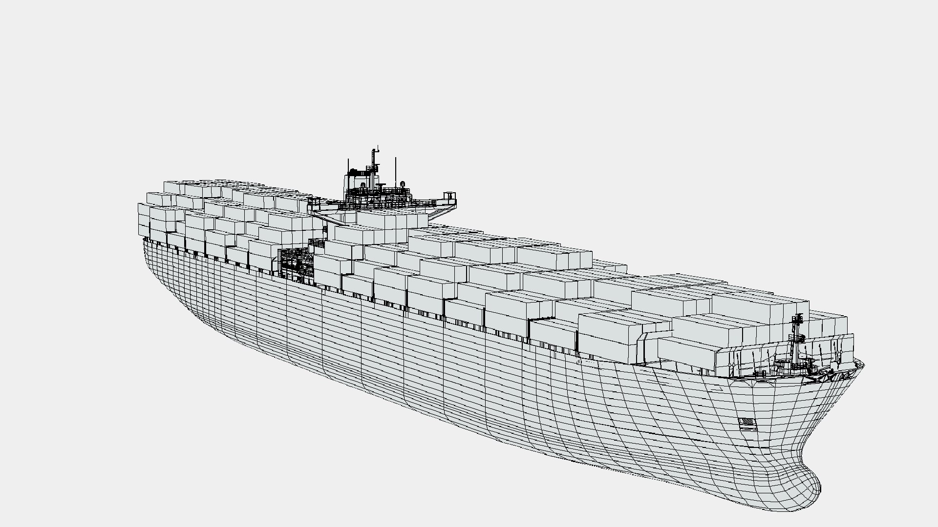 Container Ship 3D - TurboSquid 2257967