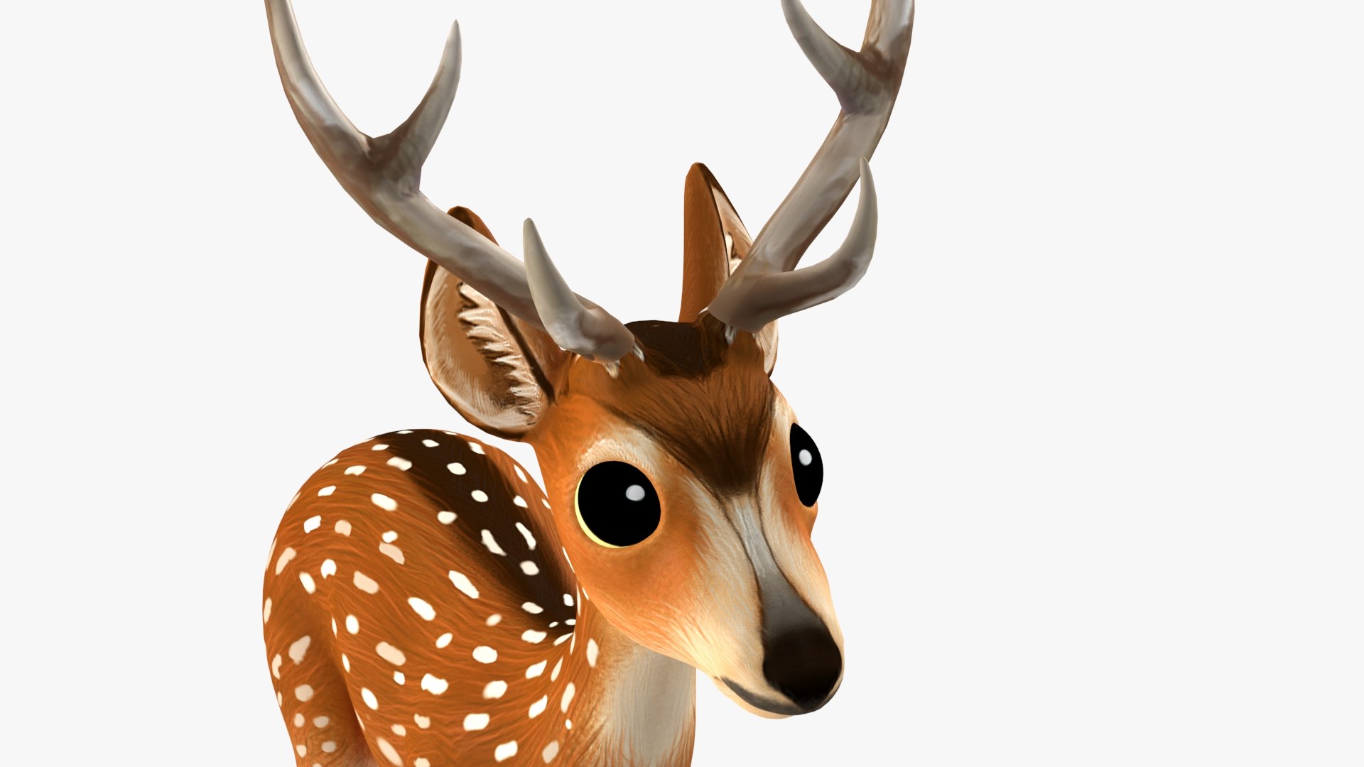 3D deer animation modeled - TurboSquid 1545599