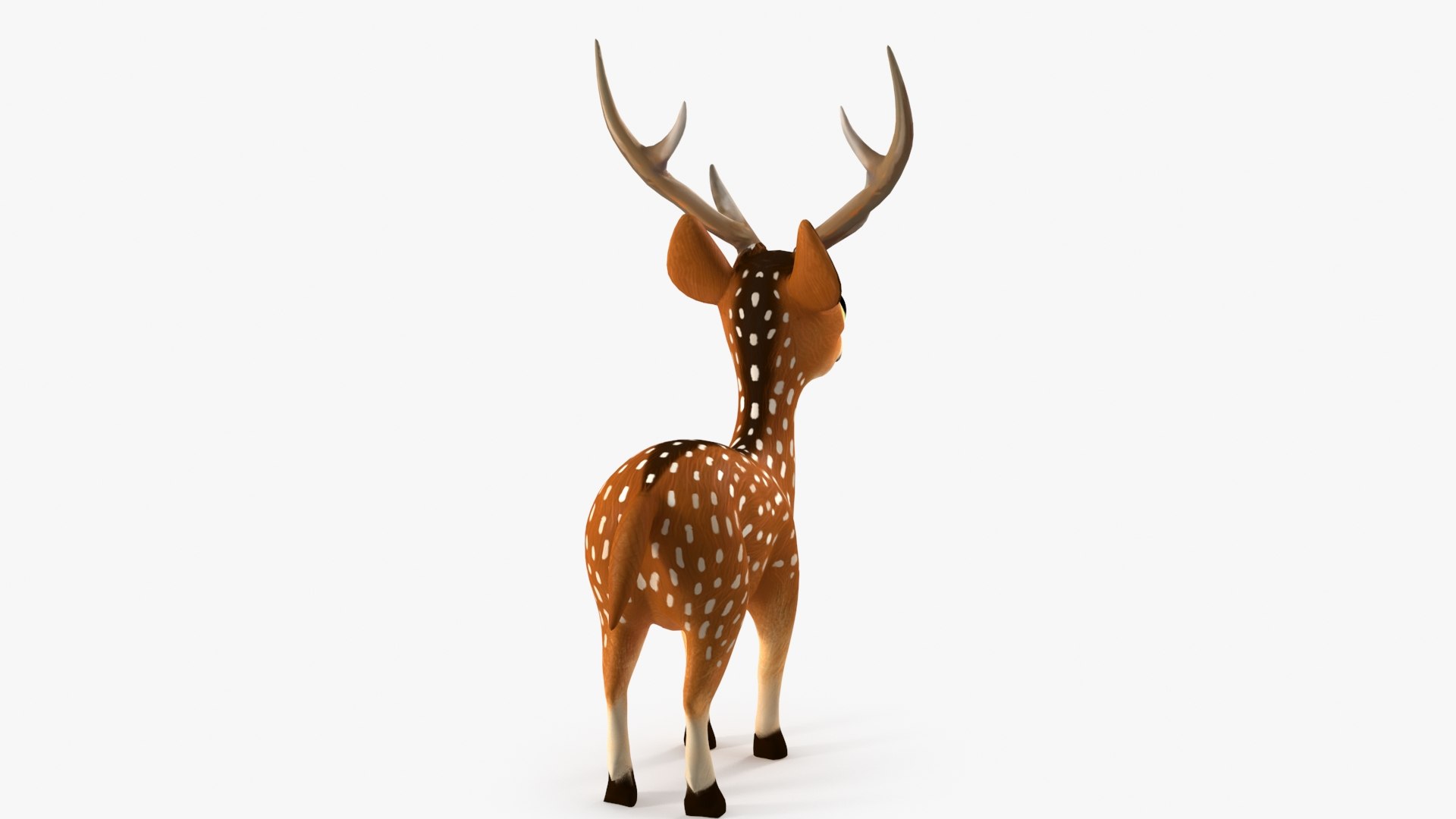 3D deer animation modeled - TurboSquid 1545599