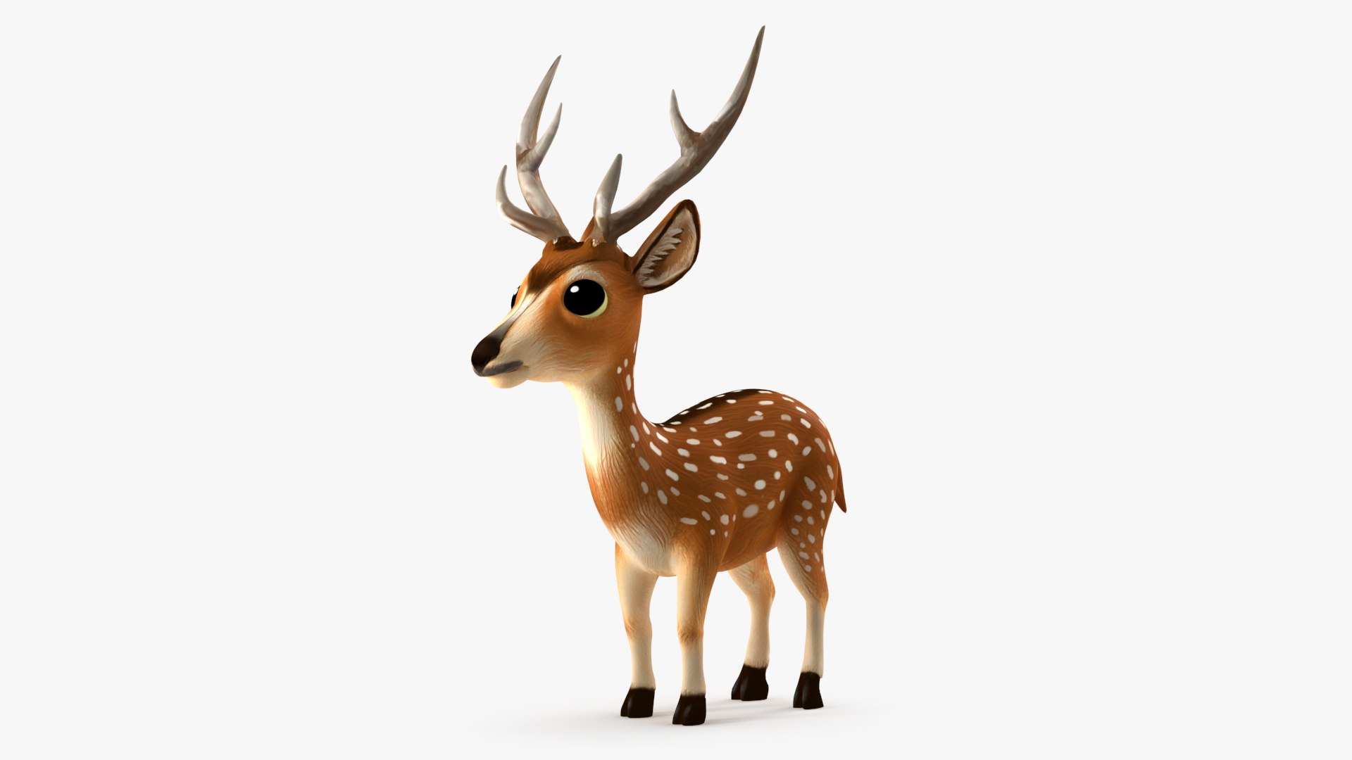 3D deer animation modeled - TurboSquid 1545599