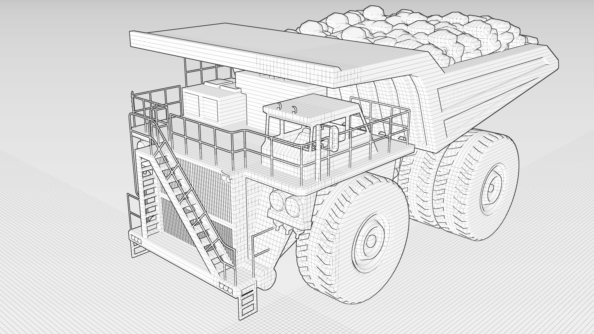 KOMATSU 730E 3D Model - TurboSquid 2230516