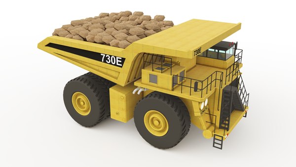 modelo 3d KOMATSU 730E - TurboSquid 2230516