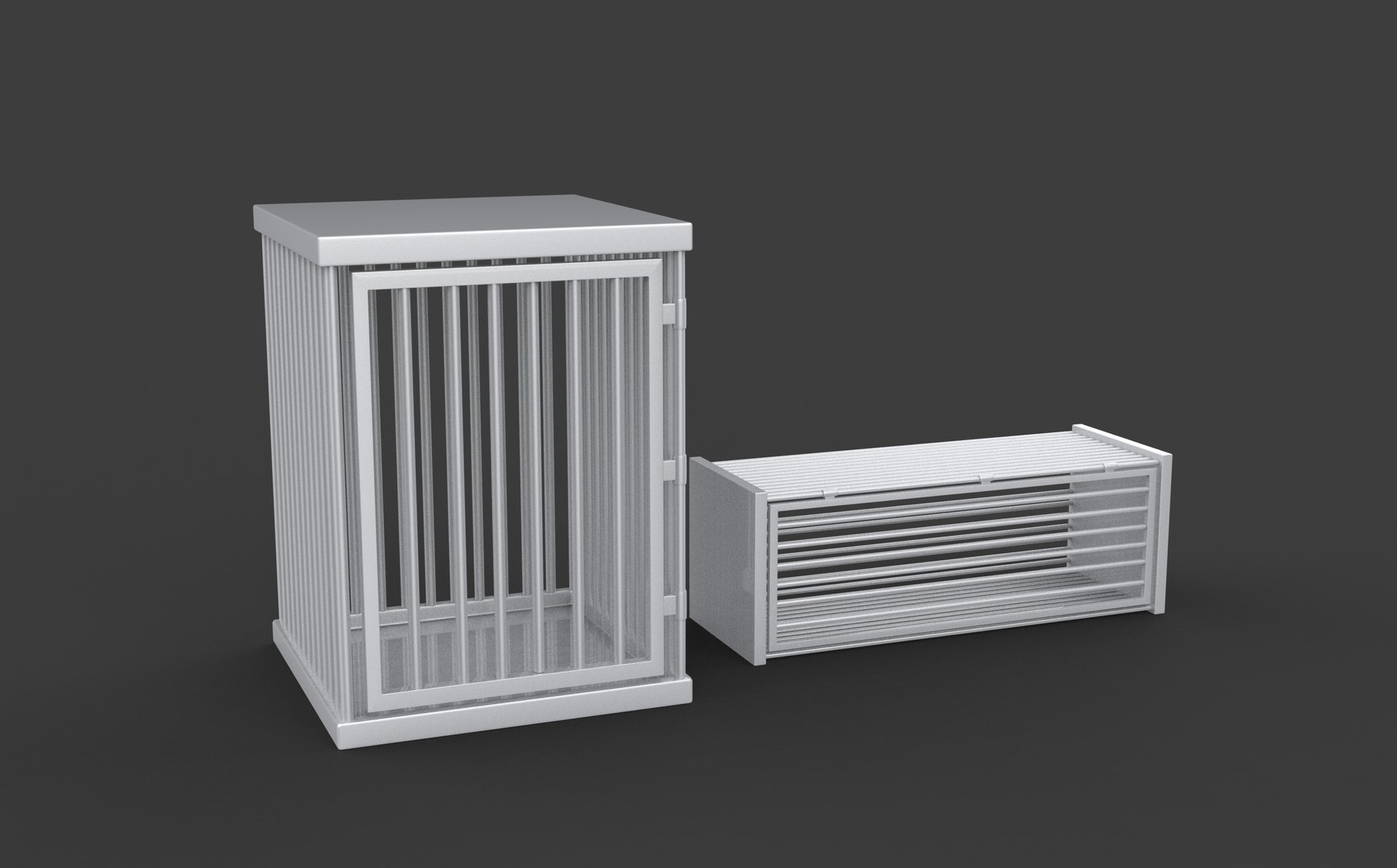 Iron Cage 3D Model 3D Model - TurboSquid 2344105