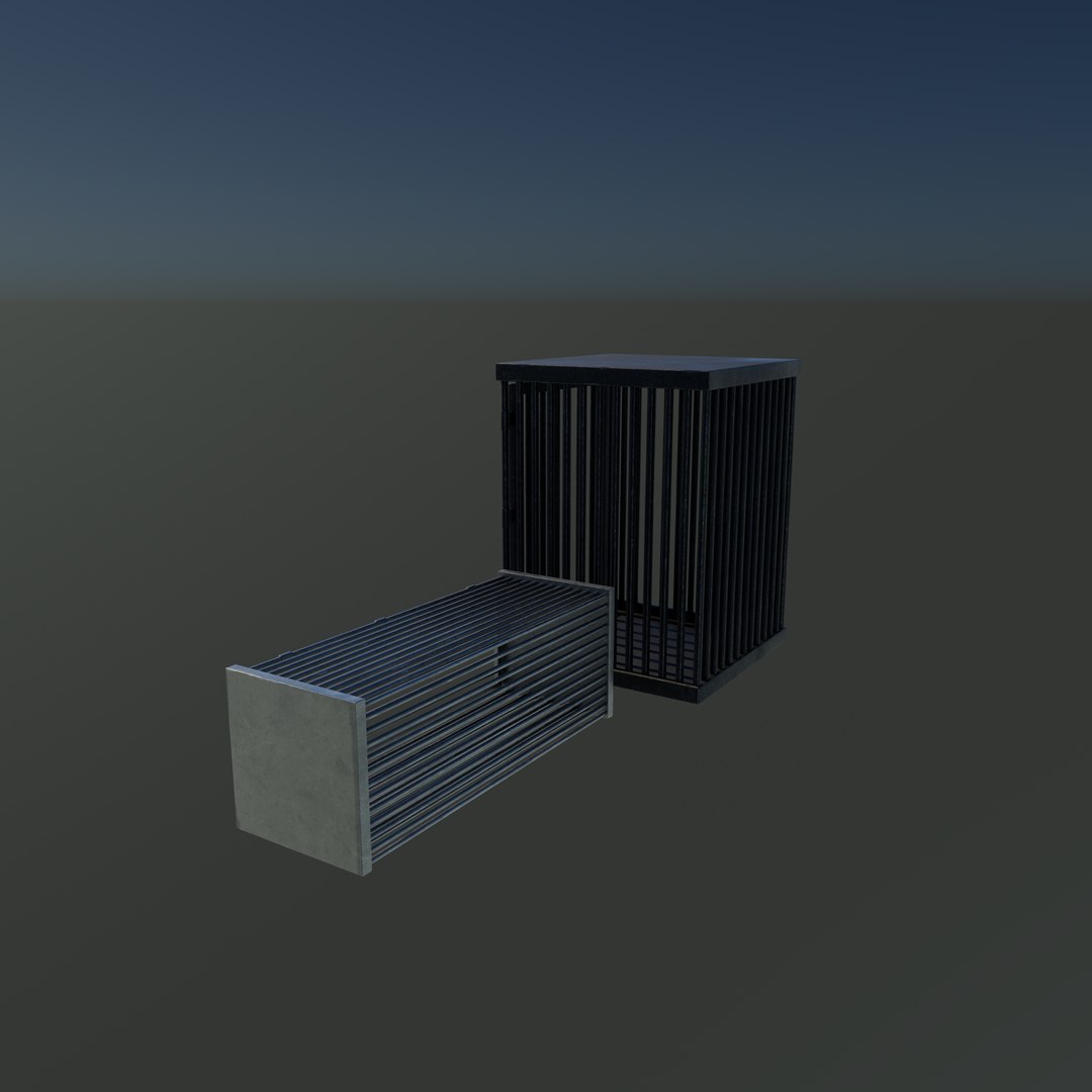 Iron Cage 3D Model 3D Model - TurboSquid 2344105
