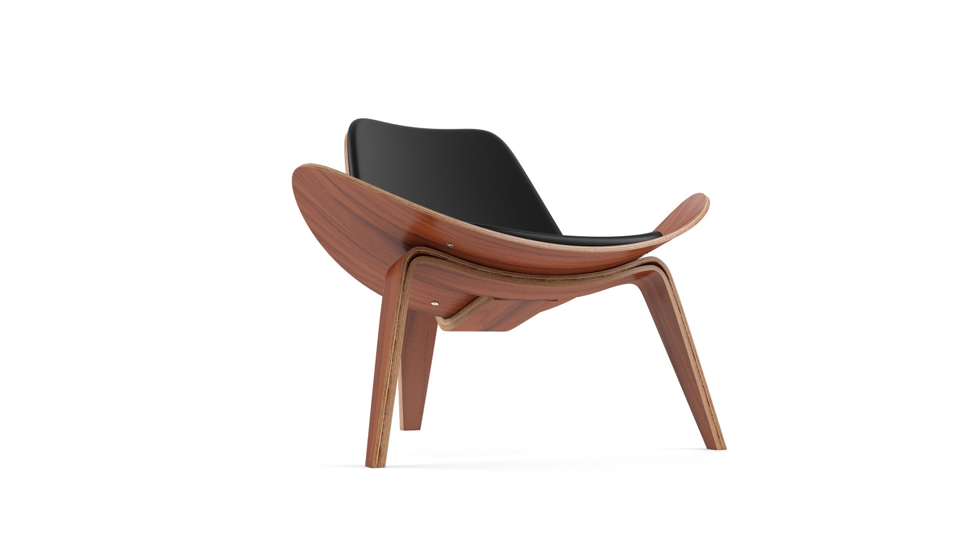 Carl Hansen CH07 SHELL CHAIR 3D Model - TurboSquid 1926846