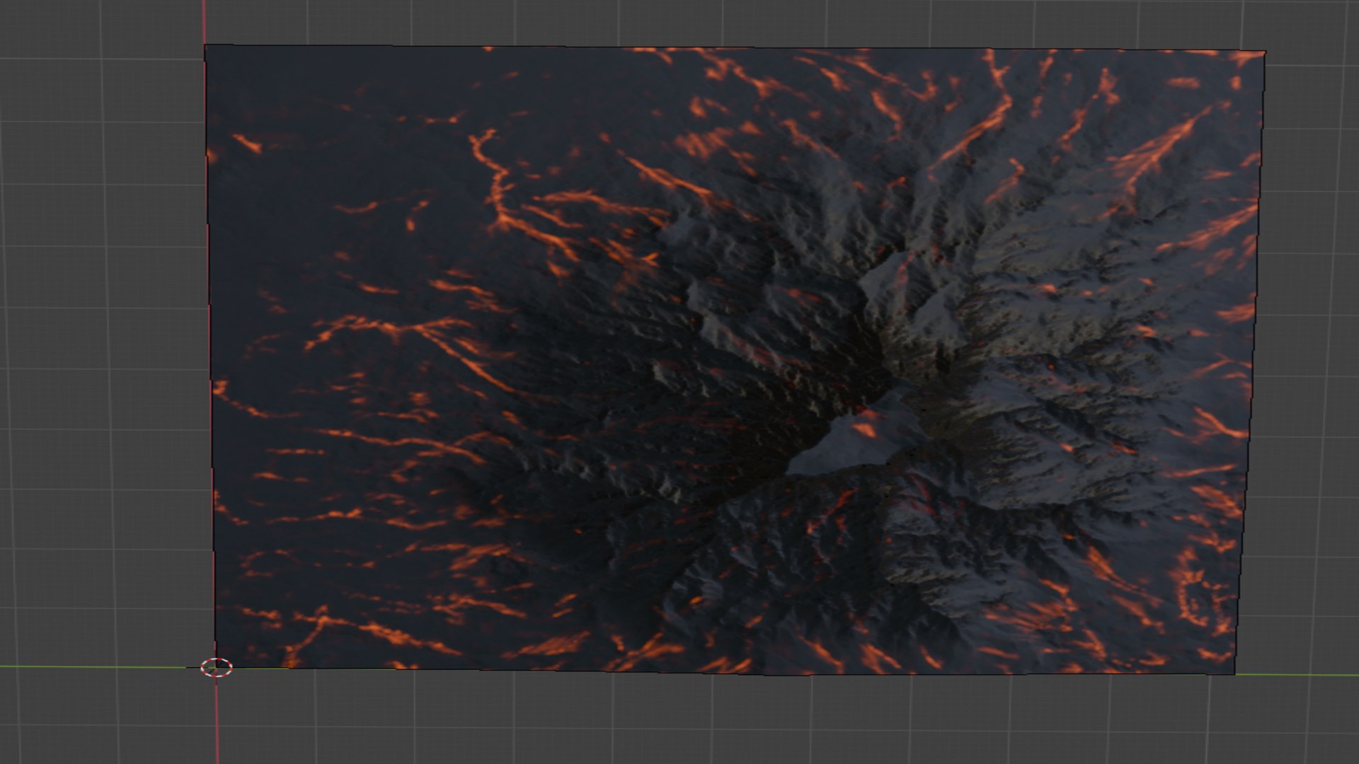 3D Volcano Terrain Model - TurboSquid 2202730