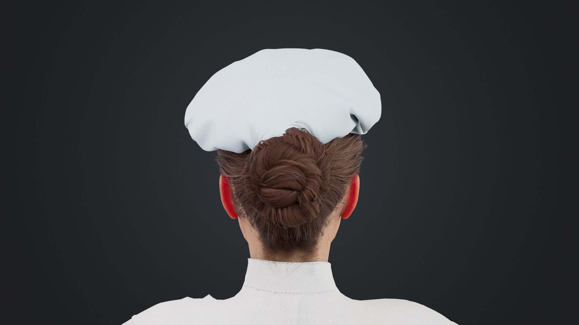 Female Chef Rigged 3D Model - TurboSquid 2322792