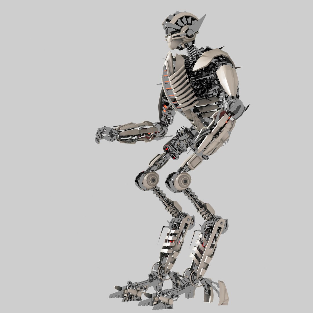 Humanoid Robot 3D Model - TurboSquid 2394799