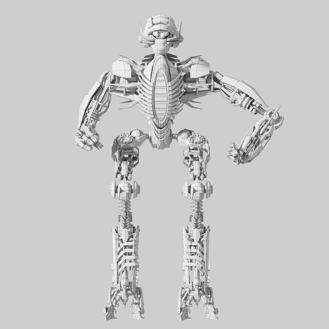 Humanoid Robot 3D Model - TurboSquid 2394799