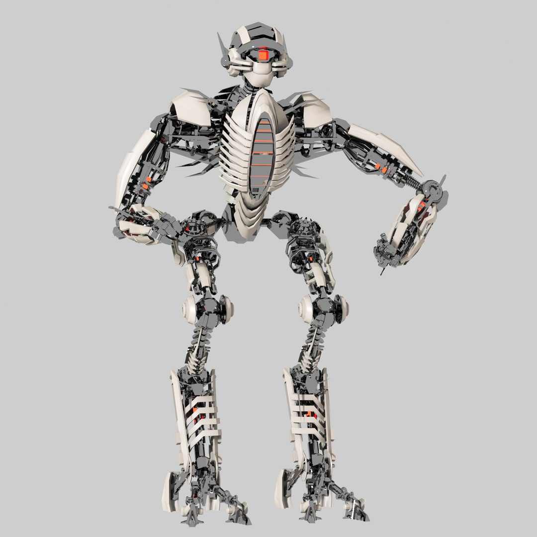 Humanoid Robot 3D Model - TurboSquid 2394799
