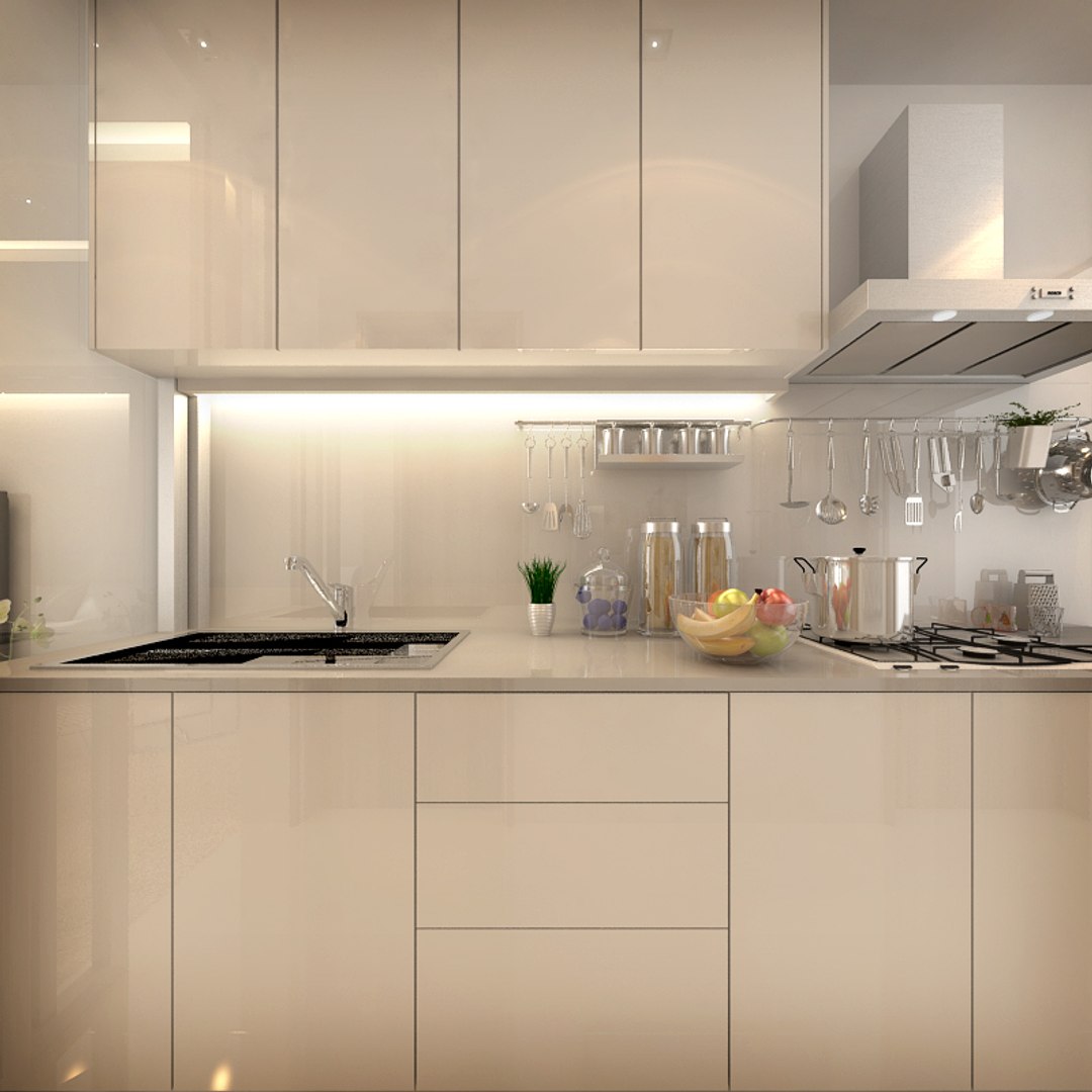 studio room 3d model