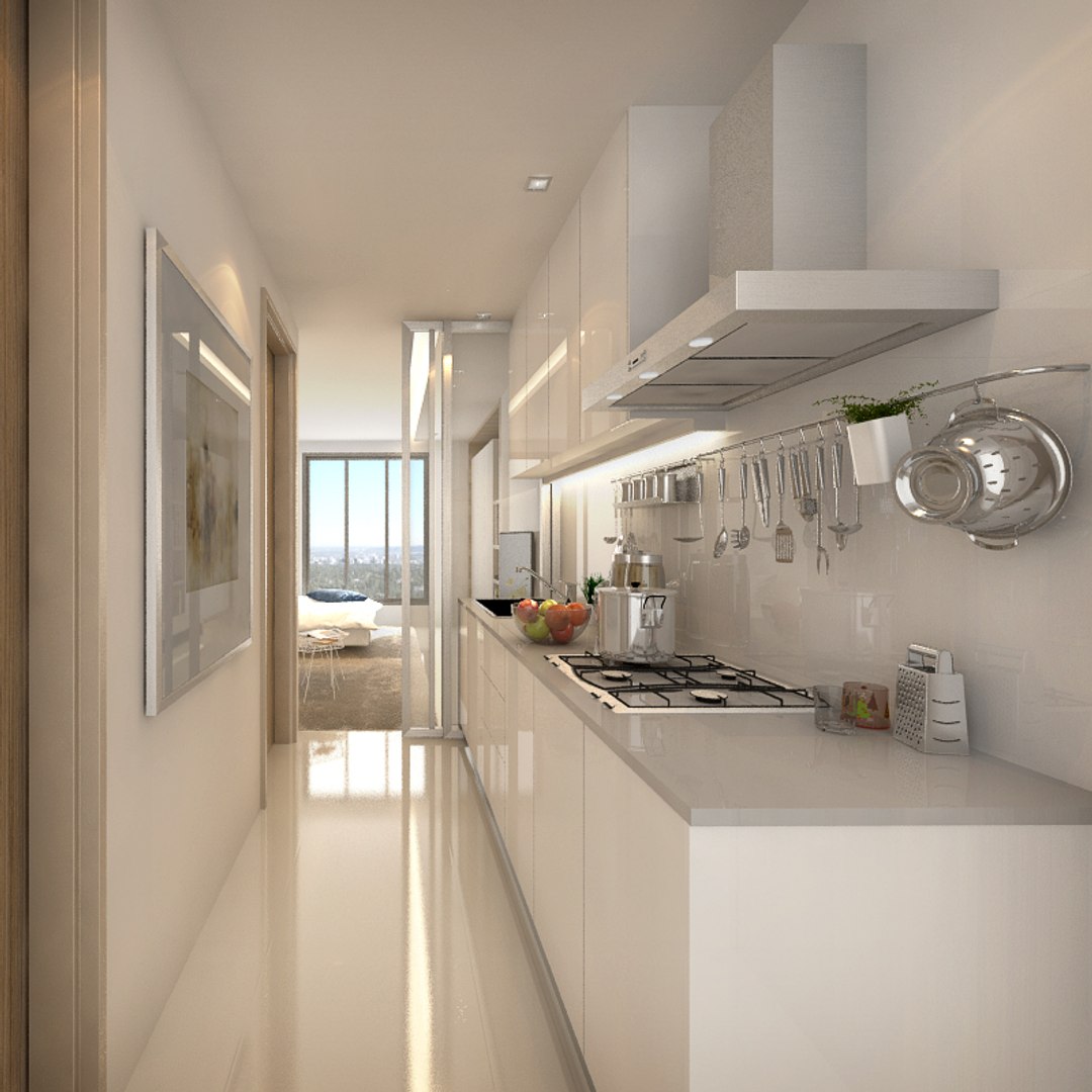 studio room 3d model