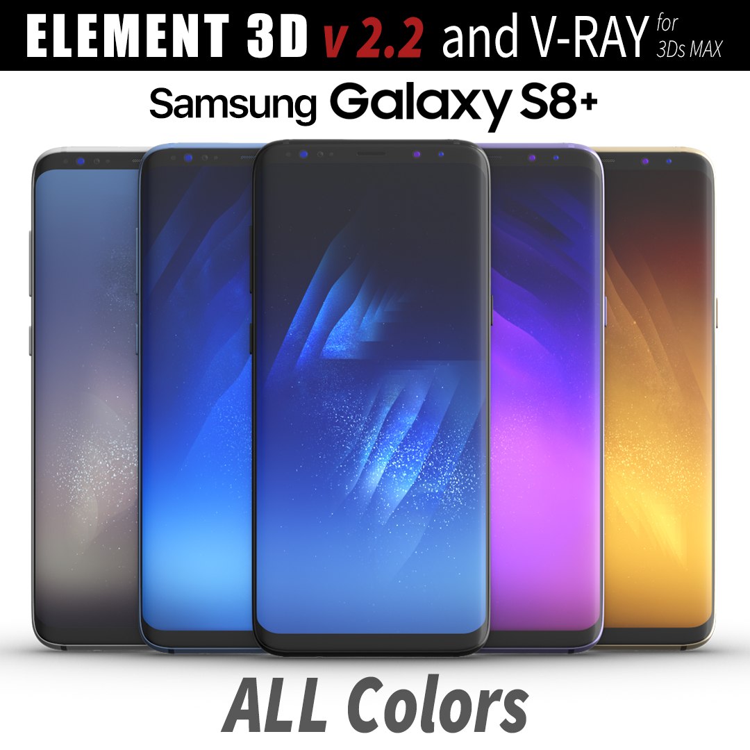 3D Samsung Galaxy S8 Model - TurboSquid 1180829