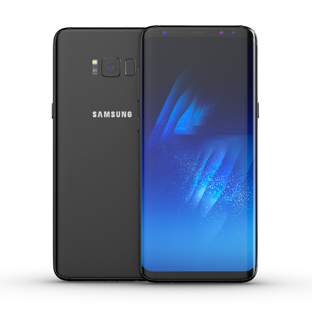 3D Samsung Galaxy S8 Model - TurboSquid 1180829