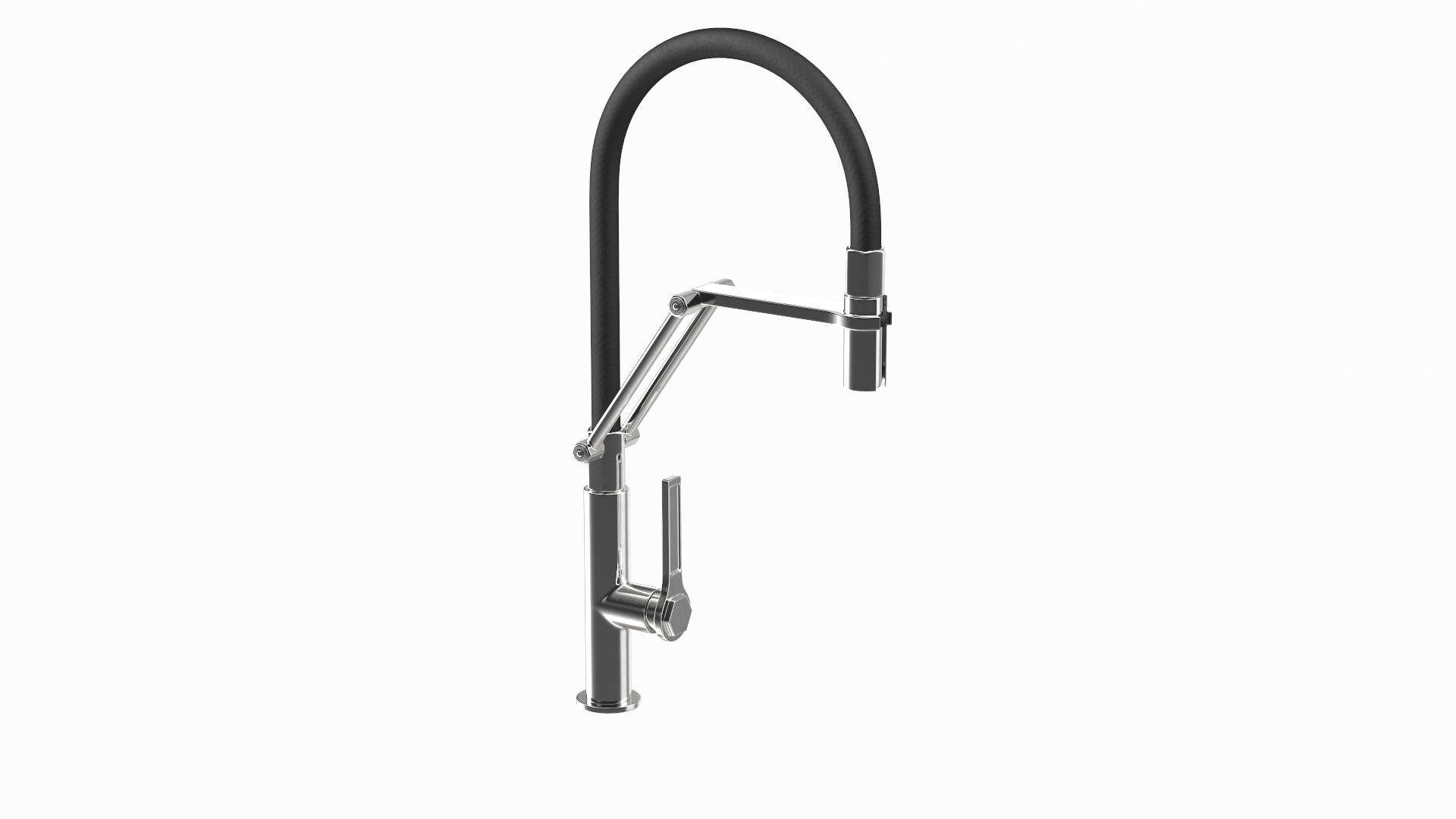 3D Professional Deck Mounted Kitchen Tap Model - TurboSquid 1720740