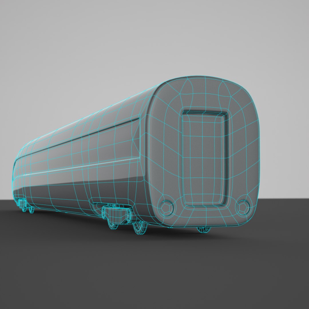 simple architectural 3d model