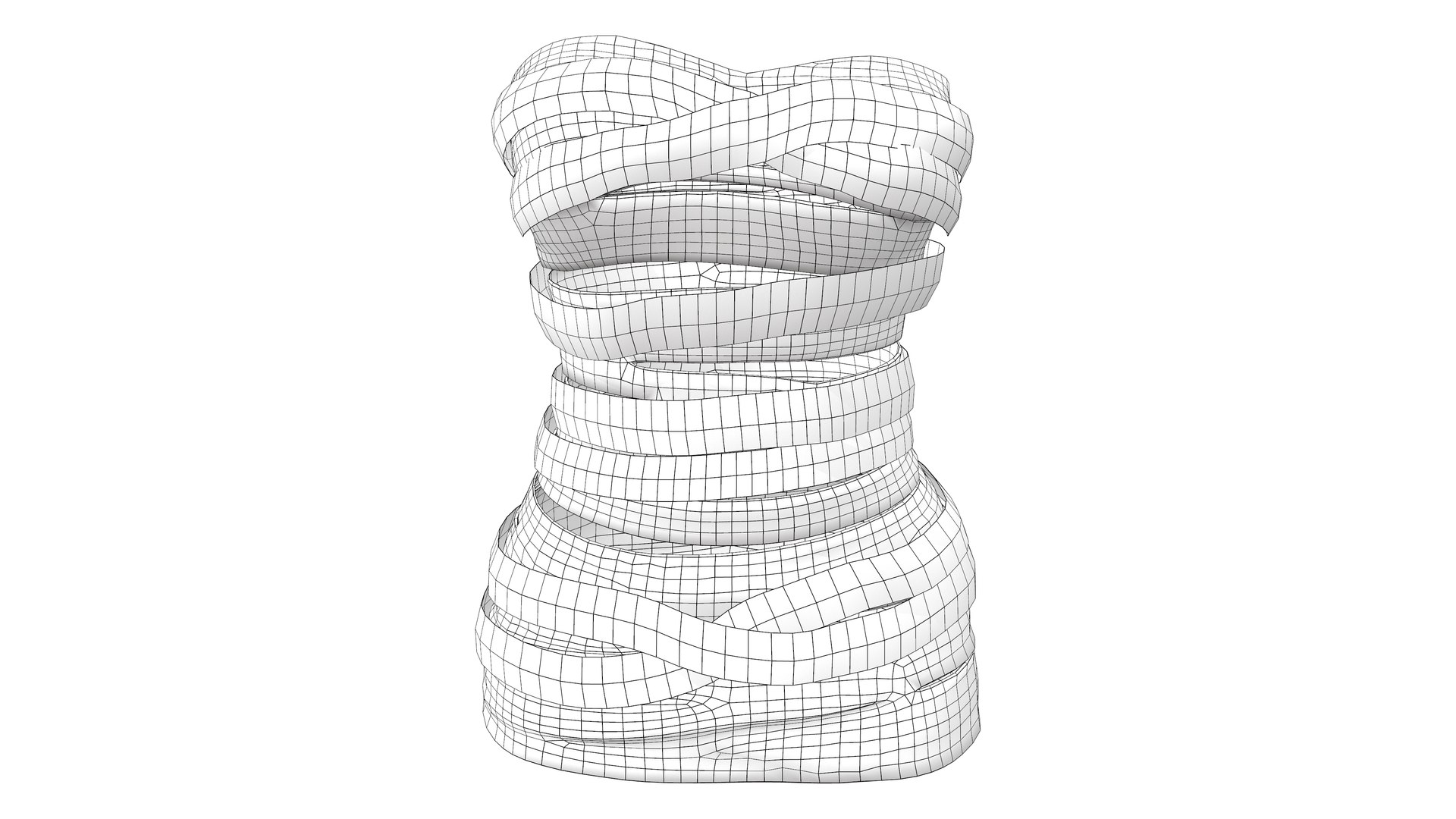 Spaghetti Girl Outfit 3D model - TurboSquid 2002188