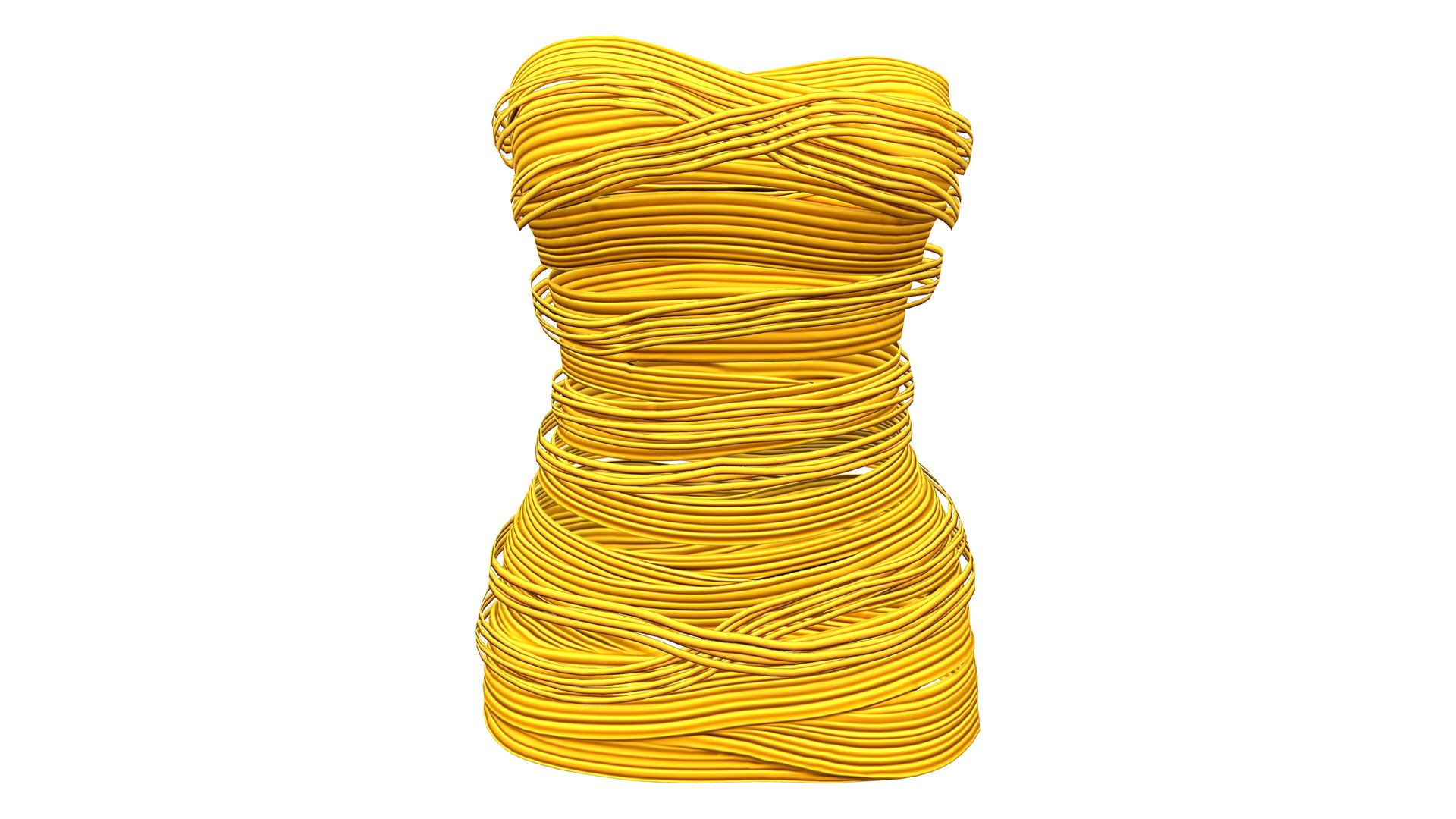 Spaghetti Girl Outfit 3D model - TurboSquid 2002188