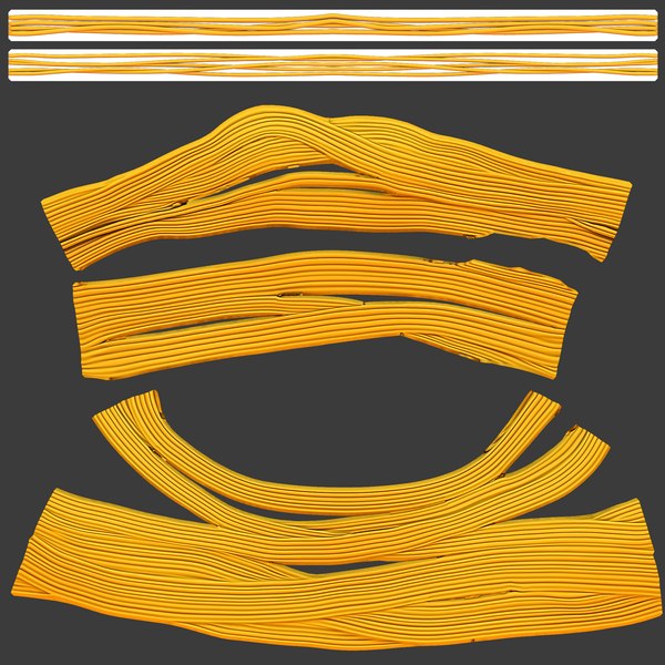 Spaghetti Girl Outfit 3D model - TurboSquid 2002188